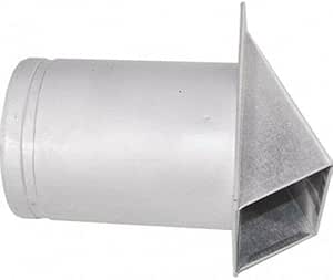 Metal Ventilation Valve Duct Cover Outlet Cowl Air Intake Vent Grille ...