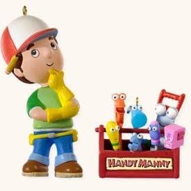 Amazon.com: Helpful Handy Manny 2008 Hallmark Keepsake Ornament : Home ...