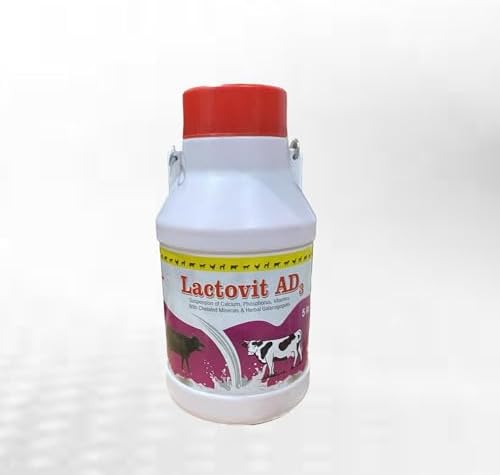 LACTOVIT-AD3 - Chelated Liquid Calcium Supplement for Cattle, Cow ...