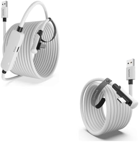Amazon.com: Syntech Link Cable for Quest 2 20FT with Separate USB C ...