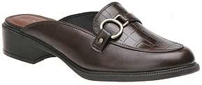 Amazon.com | LifeStride Womens Panther Nutmeg Clog 7.5 W (C) | Mules ...