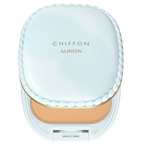 Amazon.com : Albion Snow White Chiffon Foundation 010 with Case, SPF25 ...
