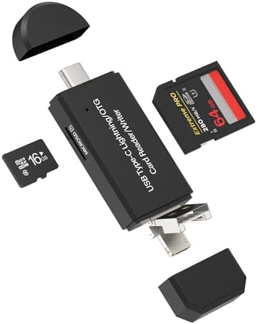Amazon.com: KiWiBiRD CF Card Reader USB C, Compact Flash Card Reader ...