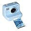 Praktica Snap & Stick Instant Print Kids Camera – Blue, Dual Lens with ...
