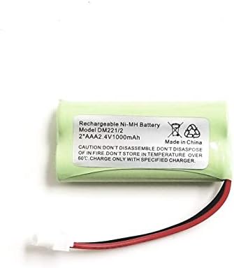 Amazon.com: Battery for Vtech DM222 DM221 Audio Baby Monitor Parent ...