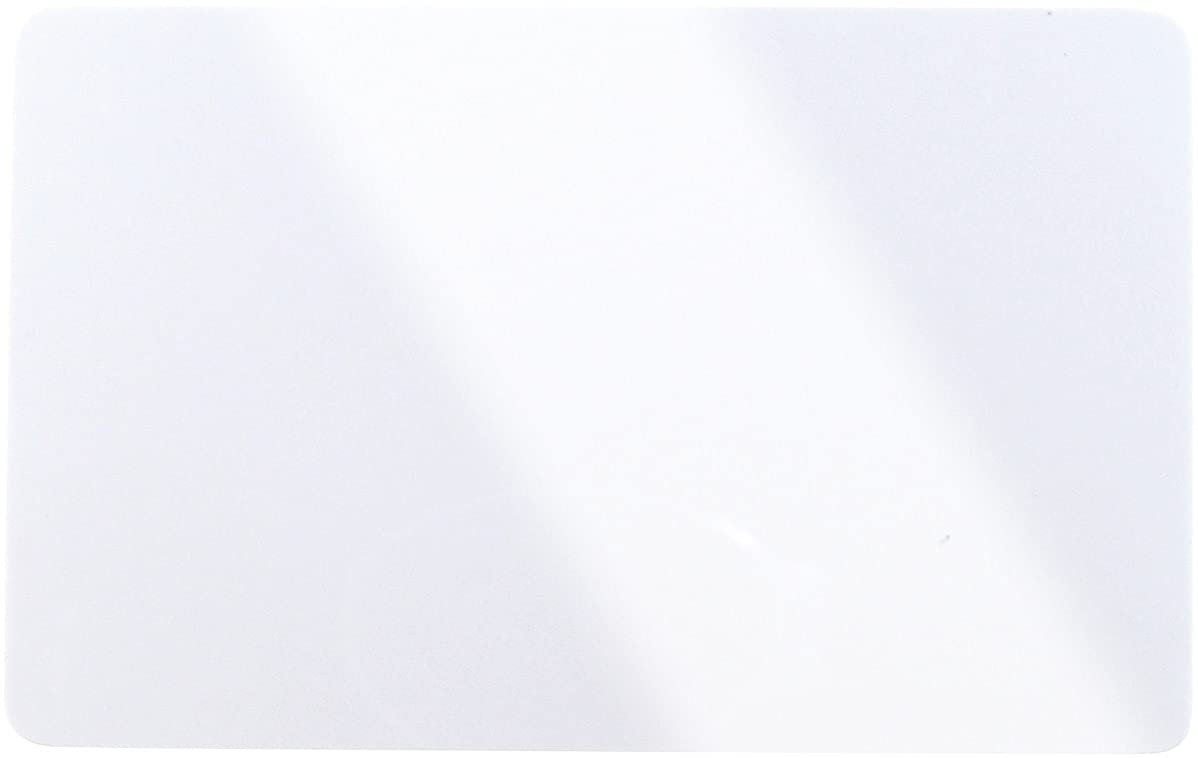 Buy Pack of CR80 Standard Size PVC Cards | Transparent | 30 mil ...