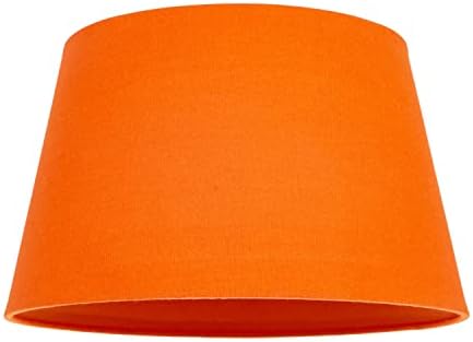 12" Faux Silk Orange Lampshade : Amazon.co.uk: Lighting