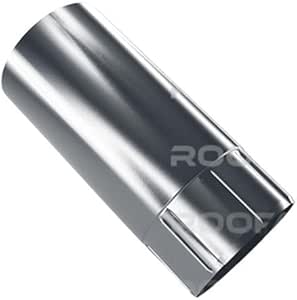 Roofart Fallrohr Regenrohr Ablaufrohr anthrazit RAL 7016 1 m lang ...