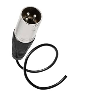 LION CELL ENERGY XLR 3 Pin Male DC Power Plug Connector, 50 cm Length ...