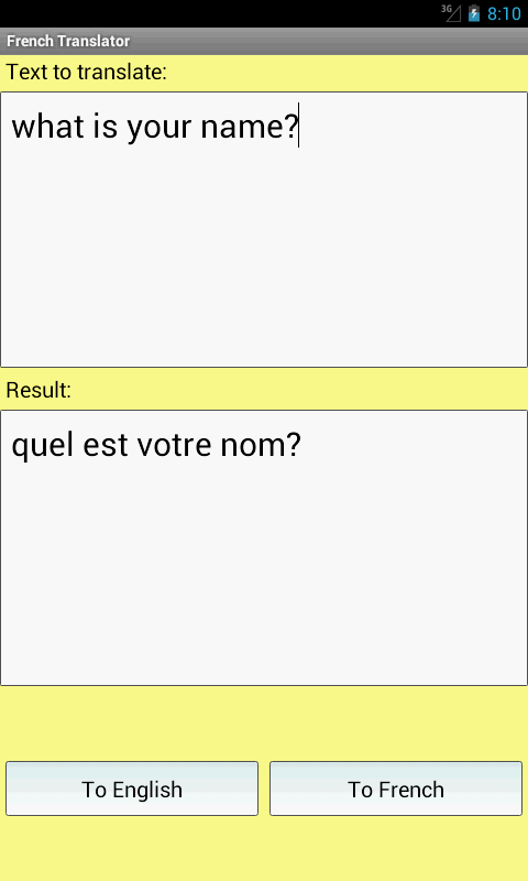 French Translator - App on Amazon Appstore