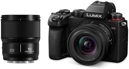 Panasonic Lumix S5D, Full Frame Mirrorless Camera Body, with S-R1840E ...