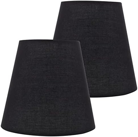 CAXUSD 2Pcs Cloth Lamp Shades for Chandelier and Wall Lamps Elegant ...