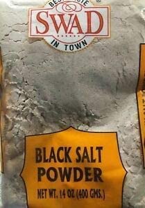 Amazon.com : Swad Black Salt Powder (Kala Namak) - 400 Grams : Grocery ...