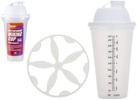 Shaker Mixer Cup - Protein Gym Water Bottle - Smart Shaker - Whey ...