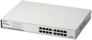 Amazon | Logitec ギガビットイーサ対応スイッチングハブ/16ポート LAN-GSW16P/MA | Logitec | スイッチングハブ 通販