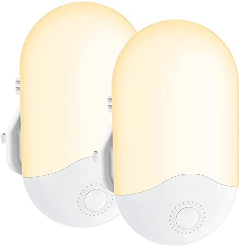 Auraglow Automatic Plug in Multi Colour Plug Through LED Nursery Night ...