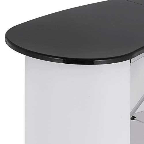 BananaB Stand de Foire Expo 130x40x98cm Table d’Exposition Pliable ...