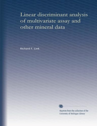 Amazon.com: Linear discriminant analysis of multivariate assay and ...