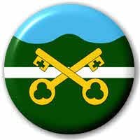 MadAboutFlags Petersfield Town/City Flag 25mm Pin Button Badge : Amazon ...