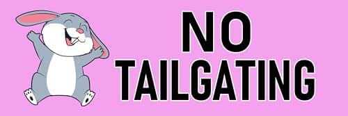 Amazon.com: No Tailgating Bumper Sticker Anti Tailgate Bumper Humpers ...