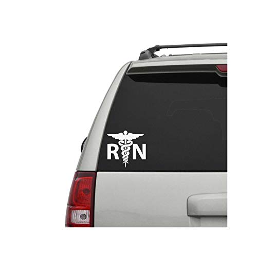Amazon.com: Nursing Vinyl Decal - Registered Nurse RN - Medical ...