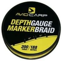 Avid Carp Depth Gauge Marker Braid 188m AVDG/B : Amazon.co.uk: Sports ...