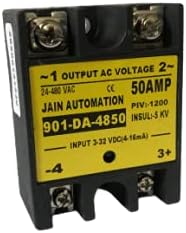 SOLID STATE RELAY SSR 3PH 40 AMP THREE PHASE DC INPUT 4-32 VDC TO AC OUTPUT 24-480 VAC 40 AMP DC ...