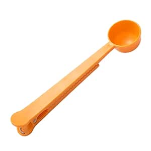 Buy Coffee Spoon Clamp Bag Clip with Scoop Spoon Sealing Clips Multi ...