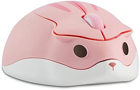 Amazon.com: 2.4GHz Wireless Mouse Cute Hamster Shape Less Noice ...