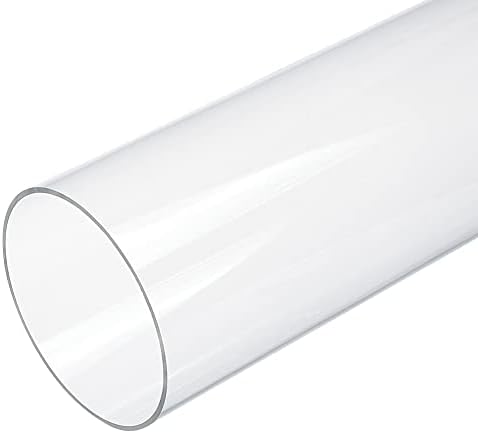 Amazon.com: OLYCRAFT 12x3.5 Inch Acrylic Round Tube Clear Rigid Acrylic ...