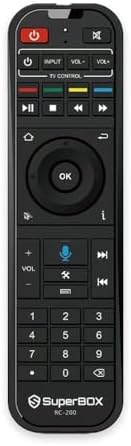 Amazon.com: Authorized Original SuperBox Voice Remote Control for All ...