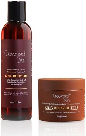 Amazon.com : Crowned Skin King Cologned Body Butter | Warm and Sensual ...