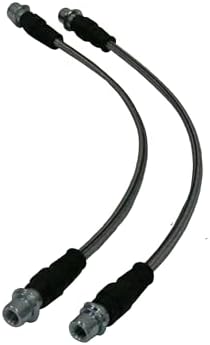 Amazon.com: Extended Braided Steel Brake lines Compatible With 2005 ...