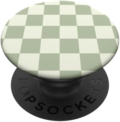 Amazon.com: Classic Checkered Checker Checkerboard Light Sage Green ...