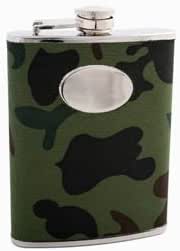 Amazon.com : Engraved Camouflage Flask : Camping Botas And Flasks ...