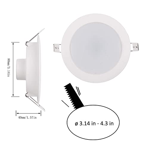 Snapklik.com : Recessed Lighting 4 Inch Color Changing 12W LED ...