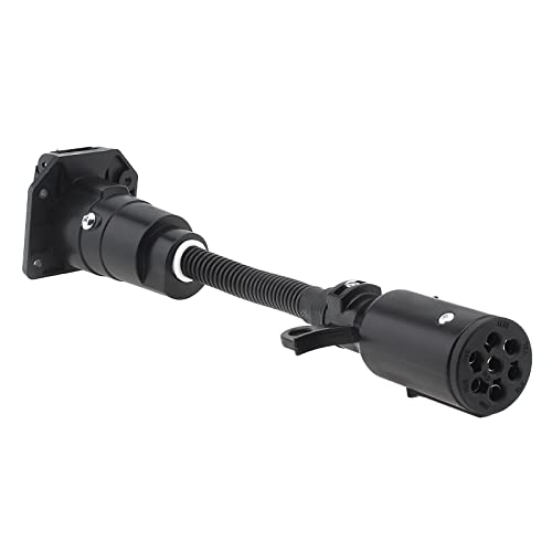 Snapklik.com : DriSentri 7 Pin Round To 7 Way RV Blade Trailer Adapter ...