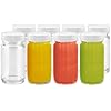 Amazon.com: Juice Shot Bottles Set - Wide Mouth for Juicing, Beverage ...