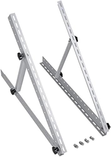 Amazon.com: Adjustable Solar Panel Tilt Mount Brackets - Aluminum Alloy ...
