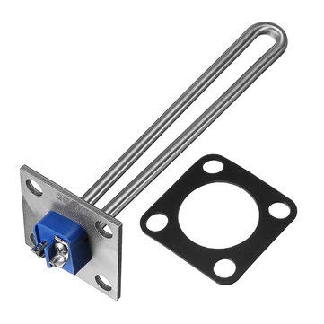 DC 24V 600W Water Heating Flat Flange Electric Heater Element with ...