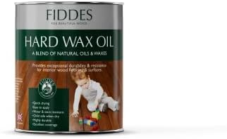 Fiddes Satin Finish Hard Wax Oil 1 Litre, Natural : Amazon.co.uk: DIY ...