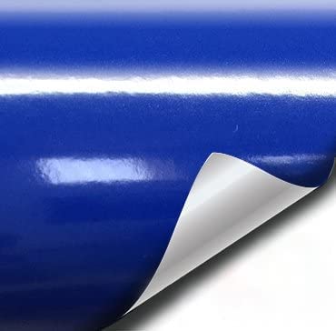 Amazon.com: VVIVID XPO Glossy Dark Navy Blue Vinyl Car Wrap Film DIY ...