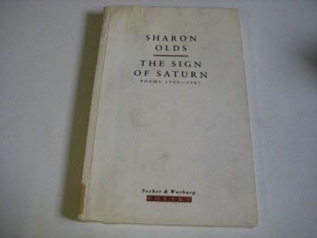 Buy The Sign of Saturn: Poems, 1980-87 Book Online at Low Prices in ...