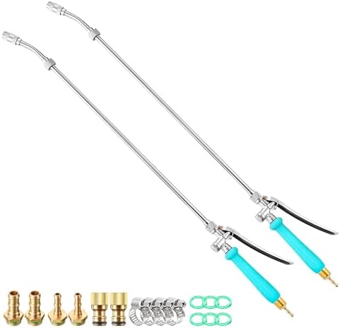 Amazon.com: Saillong 2 Set 29 Inch Sprayer Wand, 1/4" and 3/8" Brass ...