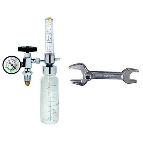Oxygen Flow Meter Adjustment Oxygen Valve with Rotameter & Humidifier ...