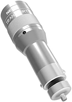 NEBO TOOLS Transport 12V DC Rechargeable Flashlight Bulk, Silver ...