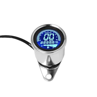 Amazon.com: Win-All Universal Scooter ATV Meter Motorcycle Digital ...
