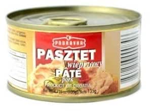Amazon.com: PODRAVKA PORK PATE 4.75 oz x 6 pack PASZTET WIEPRZOWY ...