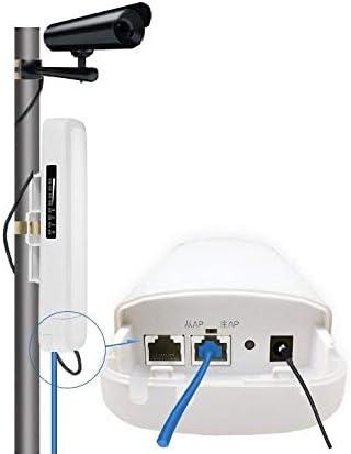 BLink Wireless Outdoor CPE Long range Repeater Booster & CCTV Extender ...