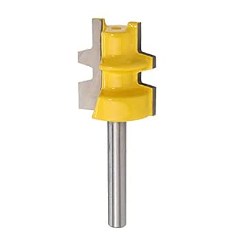 1/4 Inch Shank Reversible Glue Joint Router Bit Tenon Cutter for ...
